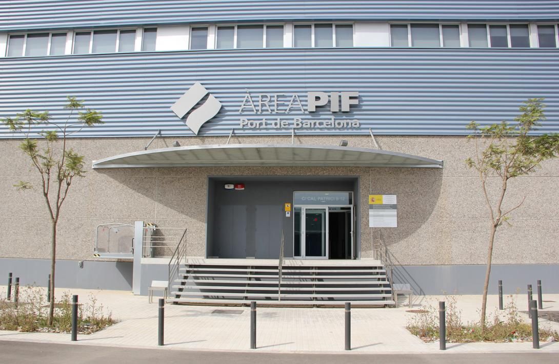 PIF area and scanner | Port de Barcelona